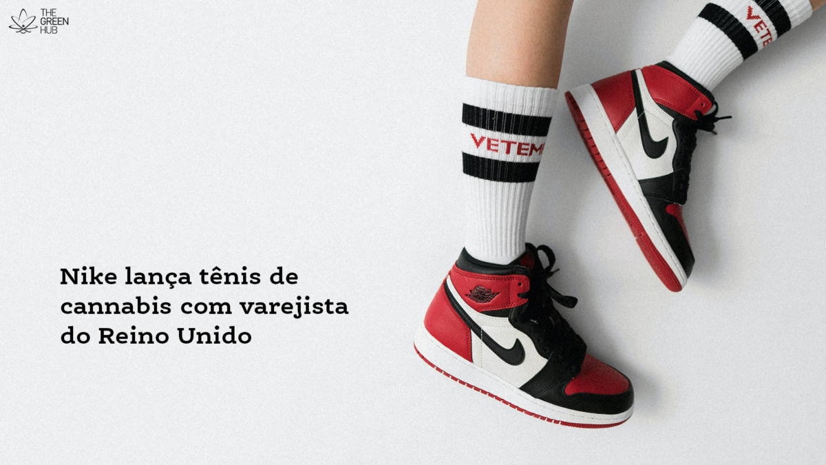 Nike lança tênis de cannabis com varejista do Reino Unido